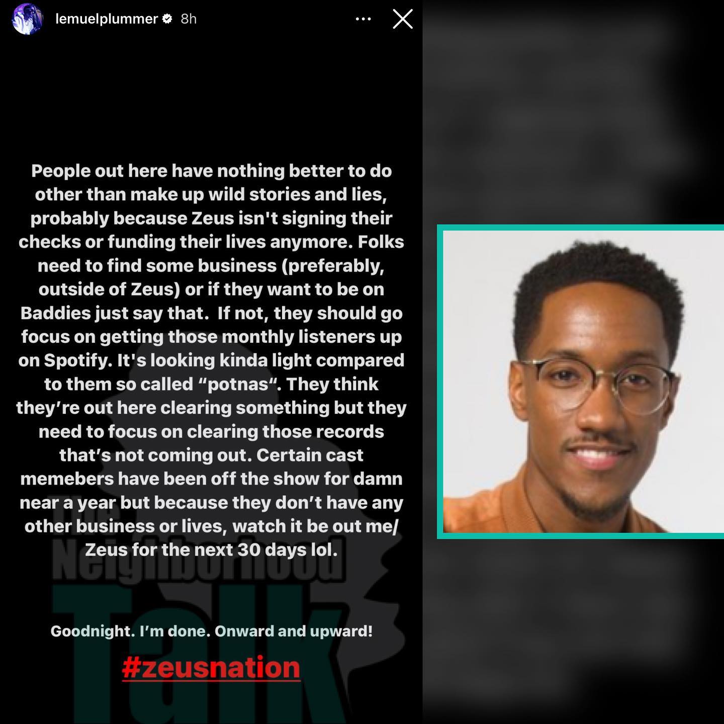 Stunna Accuses Zeus CEO Lemuel Plummer Of Giving Cast STDs