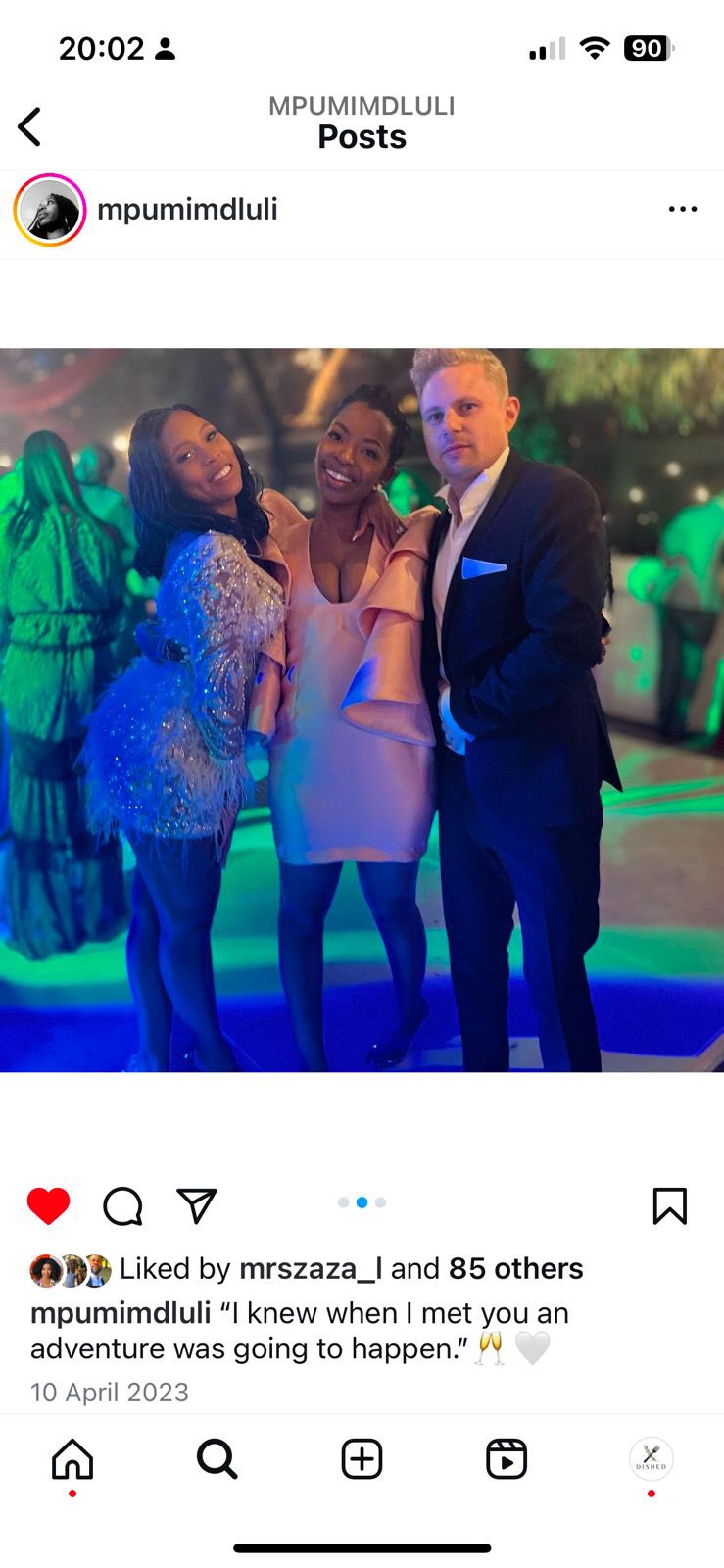 S.A Actress In Pain After Best Friend's Affair with Husband