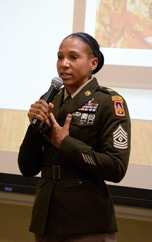 Meet Master Sgt. Simmons: Trailblazer, Warrior, and History Maker!