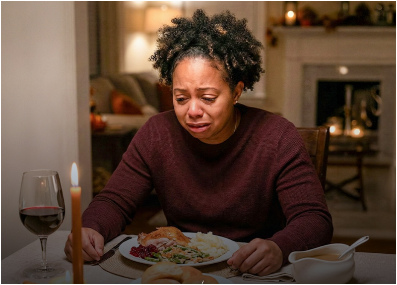 Woman Left Alone After None Shows up to Her Thanksgiving Feast