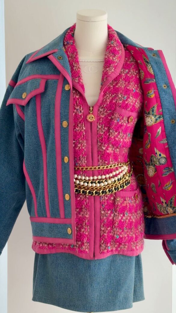 Cardi B Pulls Up In Rare Vintage 1991 Chanel Set, And $41K Bag